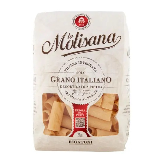 ПАСТА LA MOLISANA RIGATONI №31, 500 Г - Magitalia